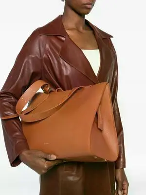 JIL SANDER Cannolo Tote East-west
