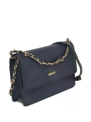 Dkny Leather Chain-detail Crossbody Bag