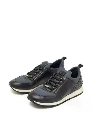 TOD'S Lace-up Studded Heel Sneakers