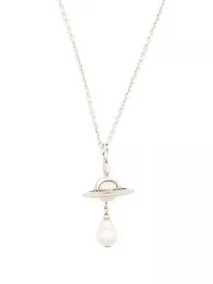 VIVIENNE WESTWOOD Orb Aleksa Necklace - Silver