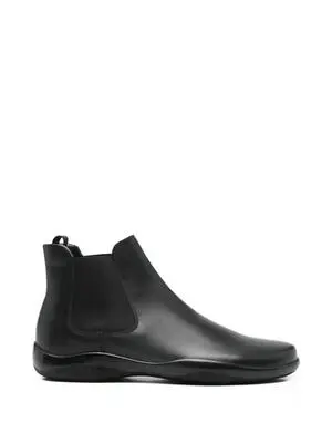 Prada Pull-tab Leather Boots