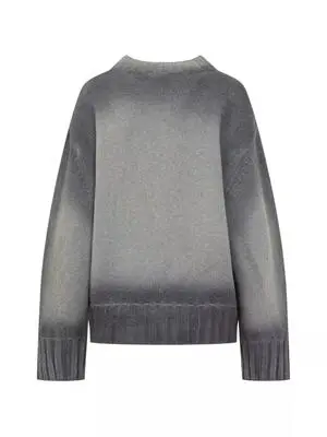 Attico Dip-dye Knit Sweater