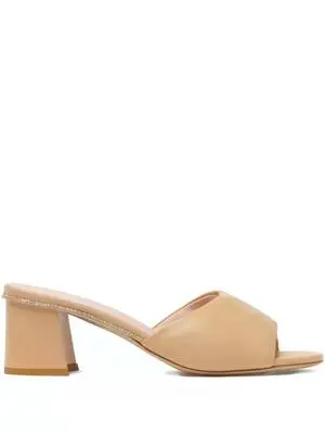 Fabiana Filippi Block Heel Open Toe Sandals - Neutrals