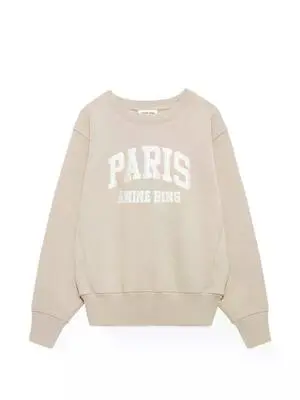 ANINE BING Crewneck Sweatshirt With Graphic Print