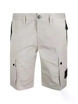 Stone Island Cargo Bermuda Shorts - Neutrals