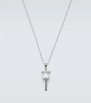 Mateo Sterling Pendant Necklace With Pearl