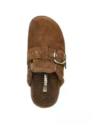 BLAUER. Buckle-strap Loafers - Brown