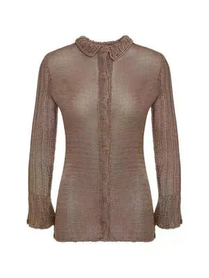 Savannah Morrow Collared Button-up Cardigan