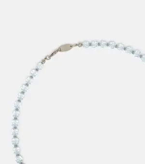 VIVIENNE WESTWOOD Embellished Choker Necklace - Blue