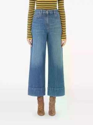 Valentino Garavani Cuffed Denim Trousers