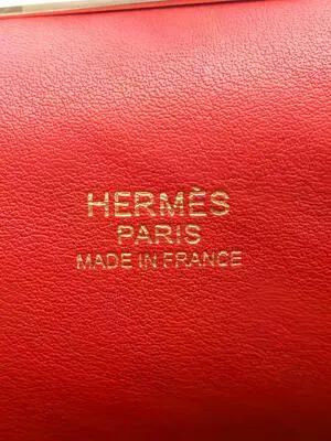 Hermès Toolbox 20 Handbag - Red