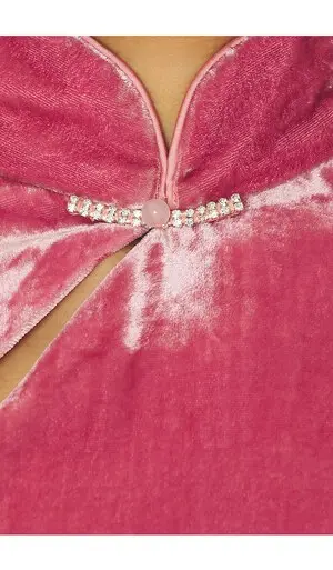SAU LEE Dawn Velvet Dress