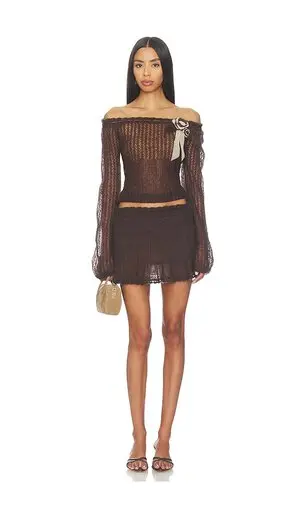 MIRROR PALAIS Little Lamb Knit Top