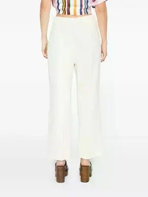 Etro Flared Trousers With Zip Fastening