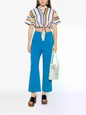 Etro High Waisted Flared Trousers