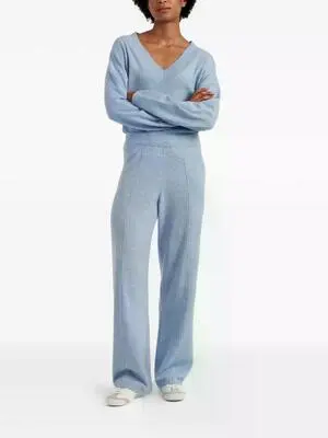 Chinti & Parker Baby Wide-leg Knitted Track Pants