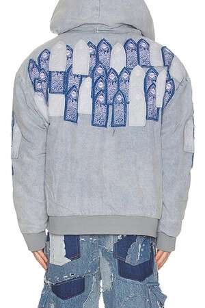 WHO DECIDES WAR Fly Away Work Jacket - Sky
