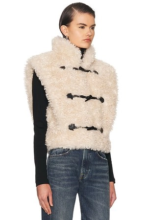 Isabel Marant Étoile Alisa Vest - Ecru