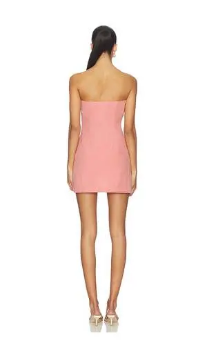 Hemant & Nandita Strapless Mini Dress - Pink
