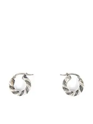 MAISON MARGIELA Burnished Chain Link Earrings