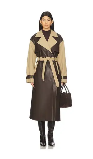 OW Betty Belted Trench Coat