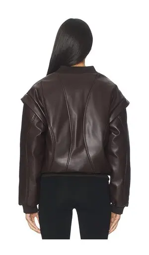 OW Valentina Faux Leather Jacket