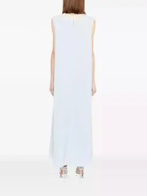 SHATHA ESSA Bead-embellished Maxi Dress