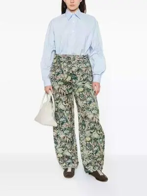 Moschino Gathered Sleeve Shirt