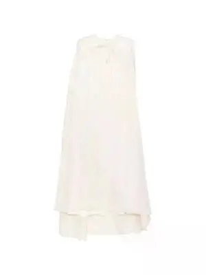 SHATHA ESSA Floral-print Maxi Dress - Neutrals