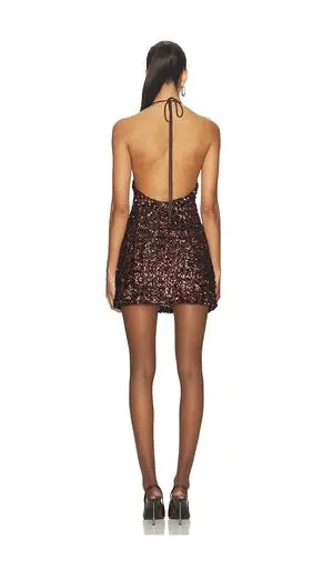 SNDYS. Asher Sequin Mini Dress