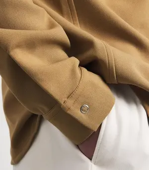 Sandro Jersey Shirt - Beige