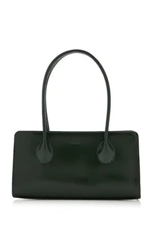 Lié Studio The Lou Patent Leather Bag - Green