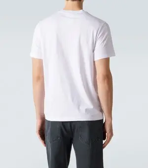 Moncler Set Of 3 Cotton Jersey T-shirts - Multicoloured