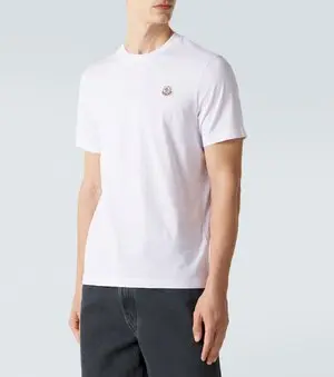 Moncler Set Of 3 Cotton Jersey T-shirts - Multicoloured