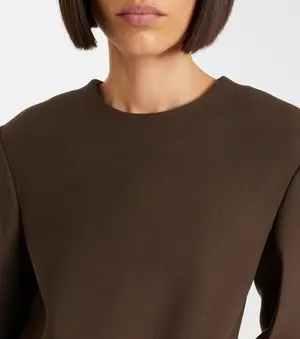 TOTEME Pocket Crepe Top - Brown