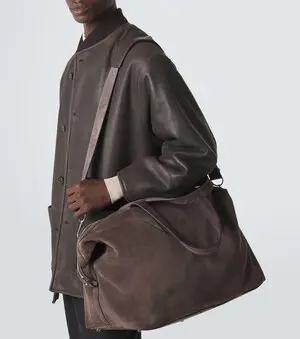 METIER Nomad Weekend Suede Duffel Bag