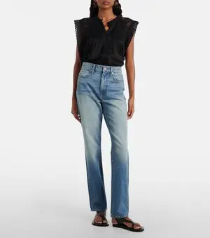 SLVRLAKE London Faded Straight Jeans