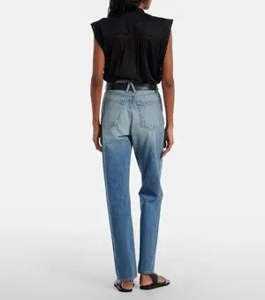 SLVRLAKE London Faded Straight Jeans