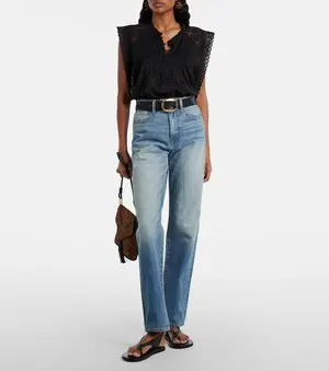 SLVRLAKE London Faded Straight Jeans