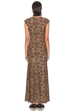Tove Vanja Print Maxi Dress - Zebra