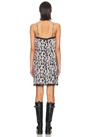 R13 Lace Trimmed Slip Dress