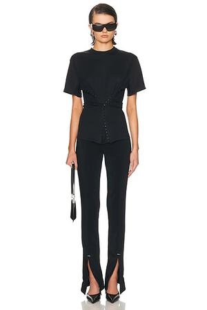 MUGLER Short Sleeve Top