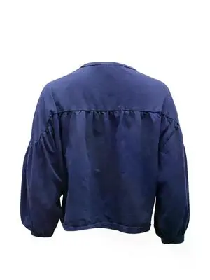 APIECE APART Gathered Yoke Cotton Blouse