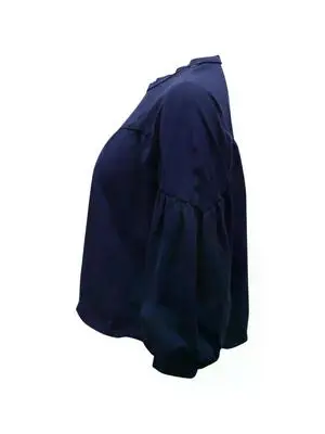 APIECE APART Gathered Yoke Cotton Blouse
