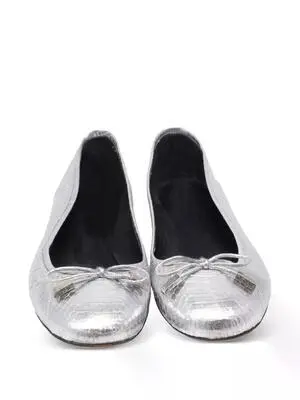 Michael Kors Bow Embellished Ballet Flats