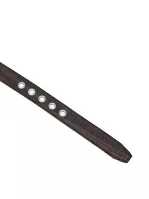 Our Legacy Overdyed Grommet Belt