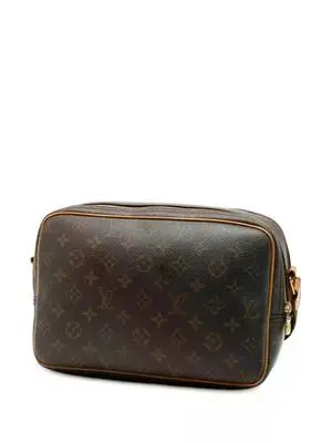 LOUIS VUITTON Monogram Reporter Pm Crossbody Bag