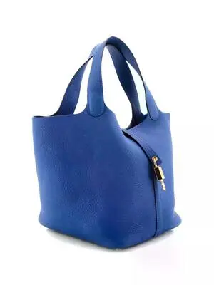 Hermès Picotin Lock Bag Clemence Mm Bucket Bag