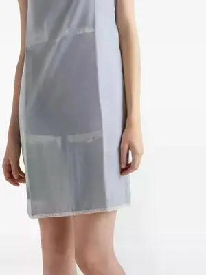Prada Flared Spaghetti-straps Slip Dress