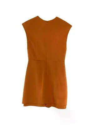 Valentino Garavani Crew-neck Romper - Orange
